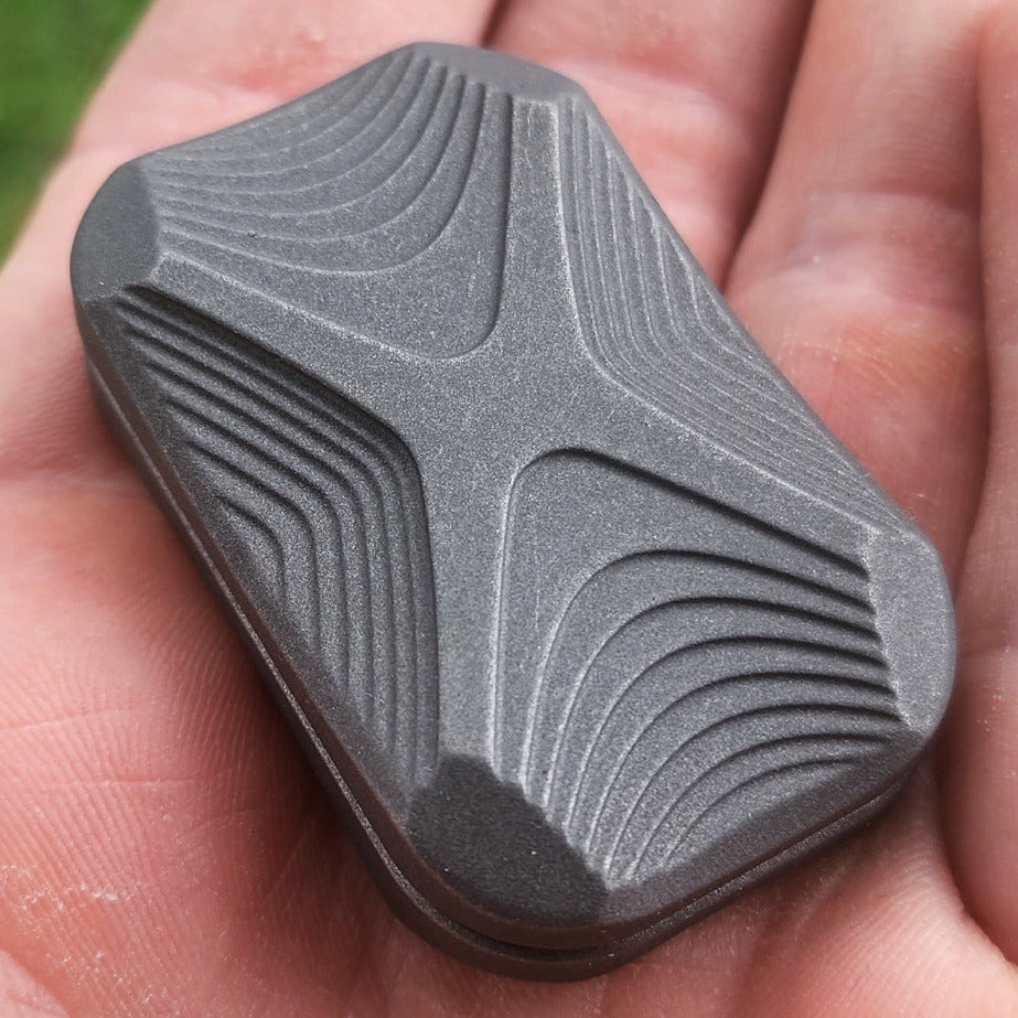 ToadX™ 3-Click "Stonewash" - Titanium Slider with NEW Stainless Plates ...