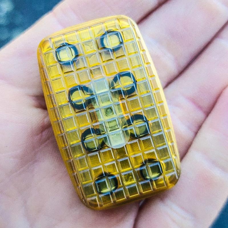 Arc™ "Mini Frag" Ultem - 3-Click Slider with NEW Stainless Plates (Luc ...