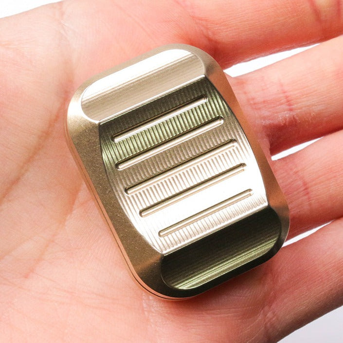 Peak™ - 2-Click Brass Slider with OLD-Style Stainless Plates (Lucky Dr ...