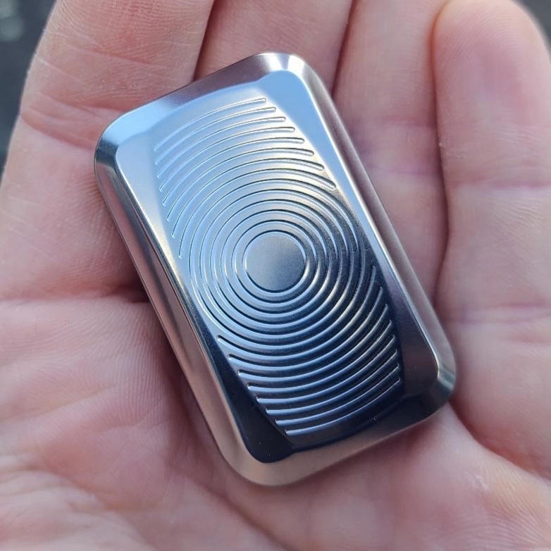 Glide™ "Matte" - 3-Click Titanium Slider with Zirconium Plates – Magnus ...