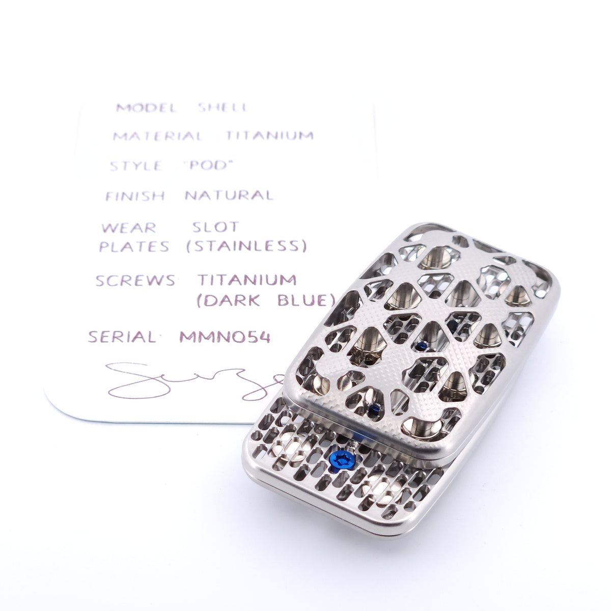 MagLab™ Custom Slider: MMN054 - Shell "Pod" – Magnus Store