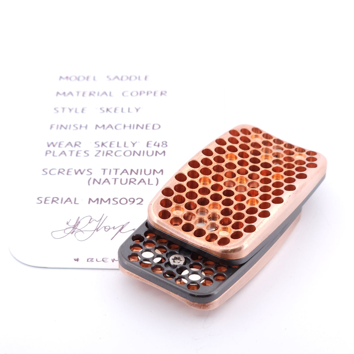 MagLab™ Custom Slider: MMS092 "Skelly Saddle" *Blem* – Magnus Store