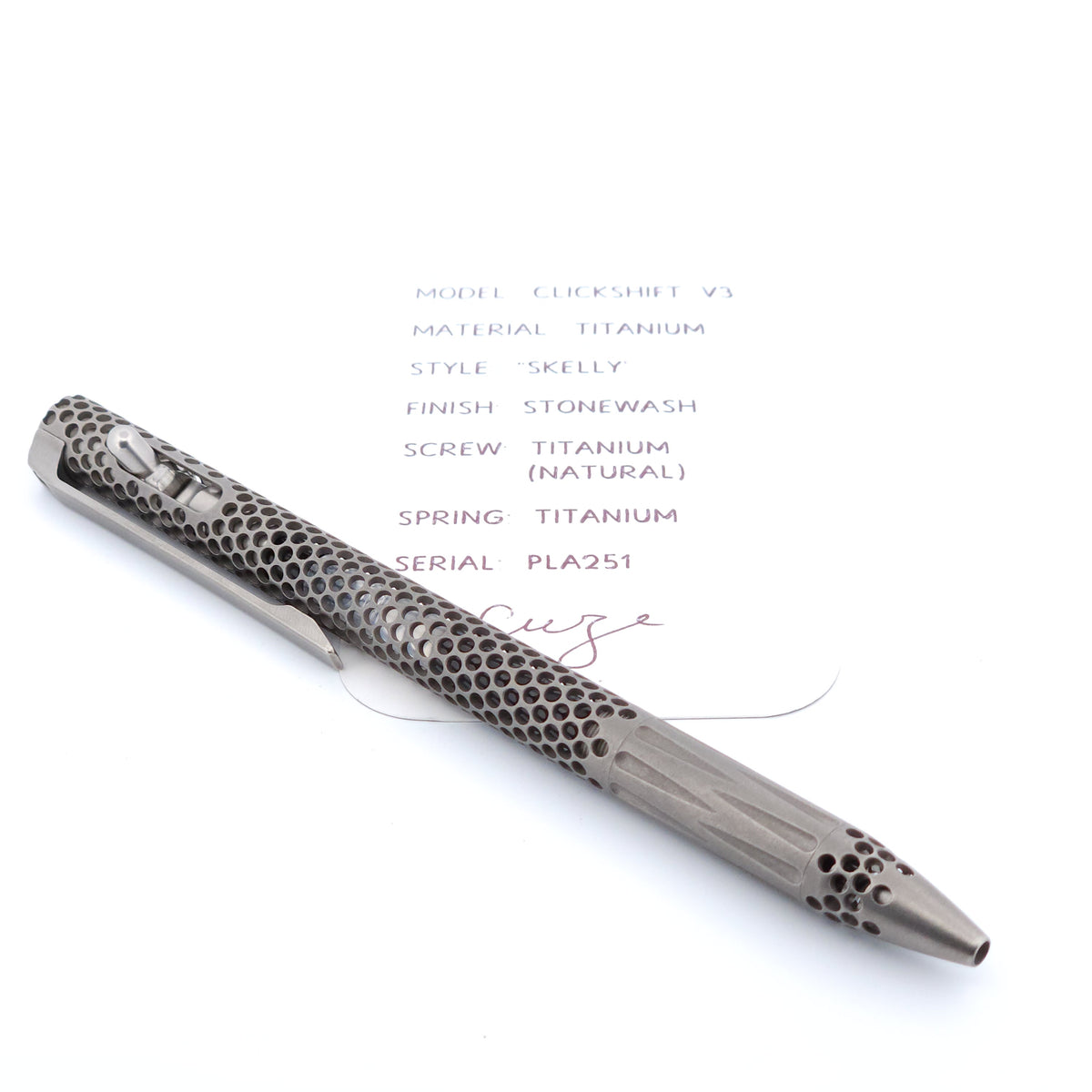 PenLab™ Custom Pen V3: PLA251 – Magnus Store