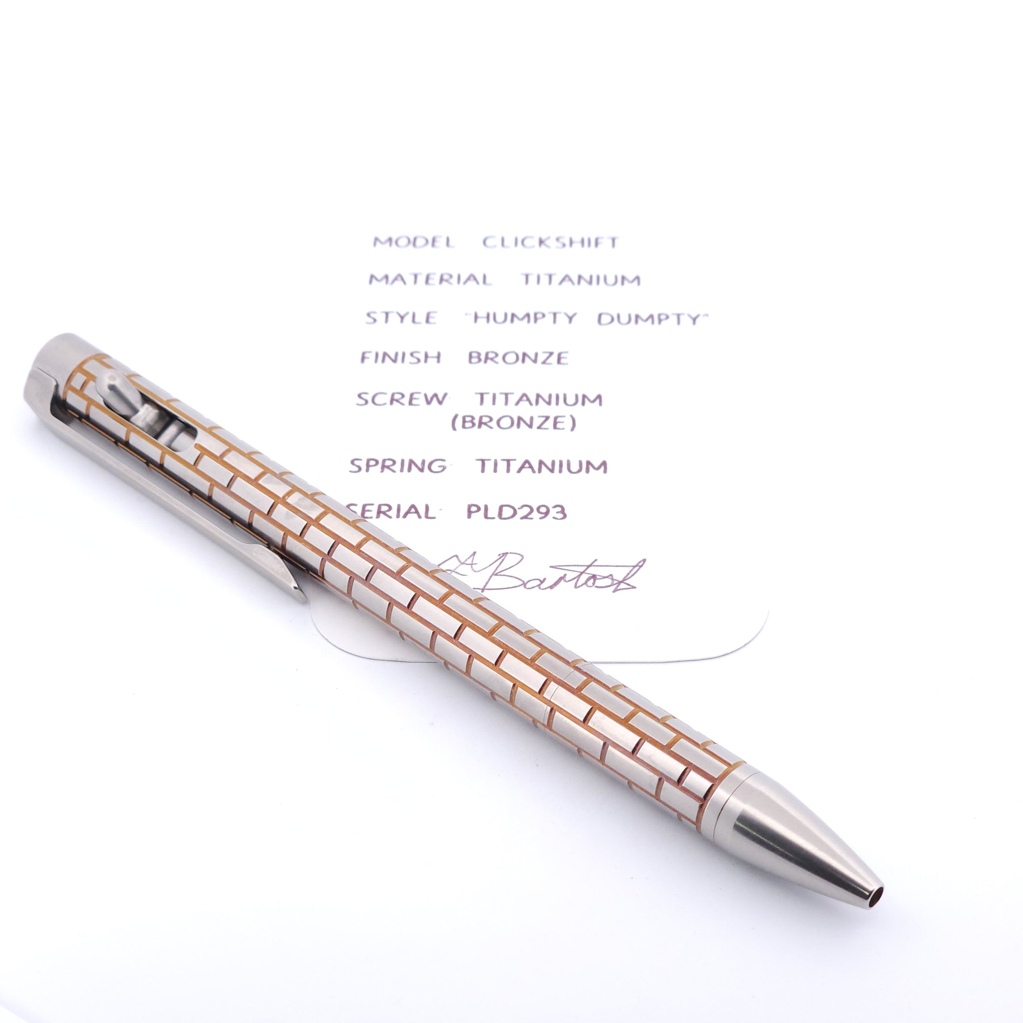 Titanium Pens – Magnus Store