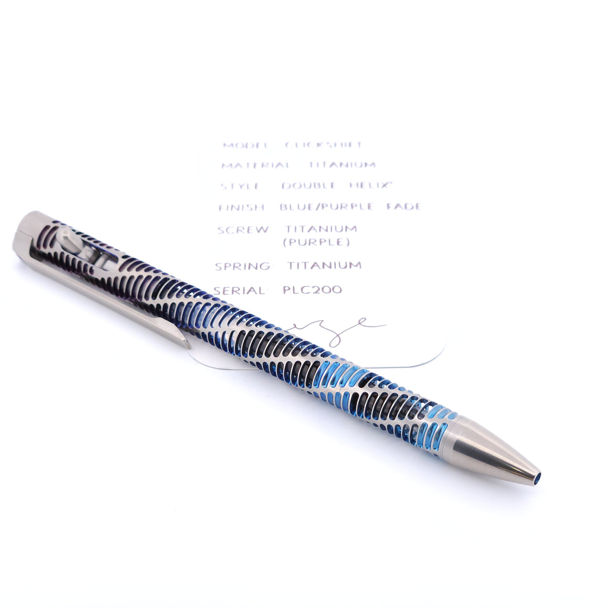 PenLab™ Custom Pen: PLC200 - "Double Helix" – Magnus Store