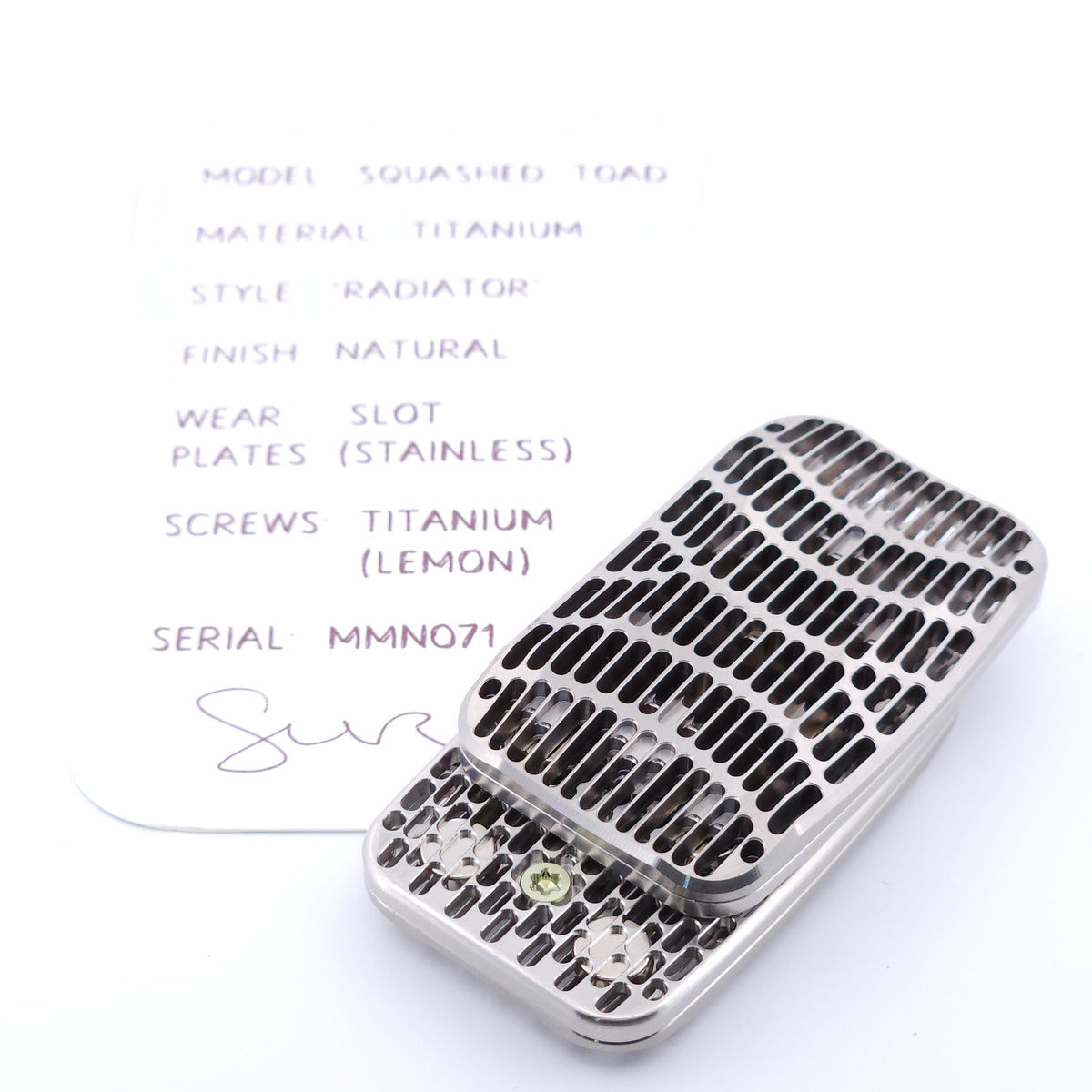 MagLab™ Custom Slider: MMN071 "Radiator" – Magnus Store