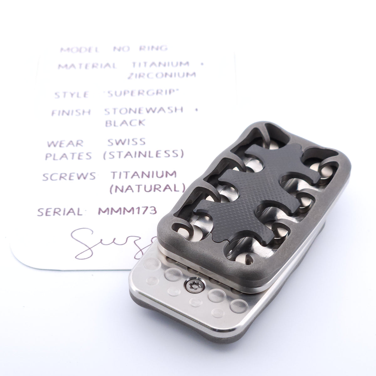 MagLab™ Custom Slider: MMM173 "No Ring" – Magnus Store