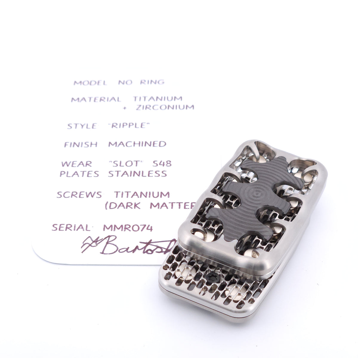 MagLab™ Custom Slider: MMR074 "No Ring" – Magnus Store