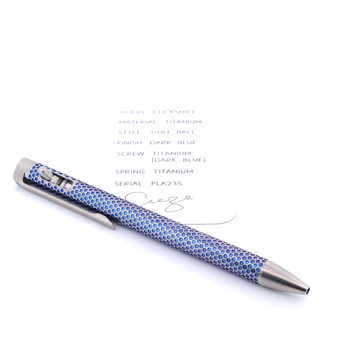 PenLab™ Custom Pen: PLA235 – Magnus Store