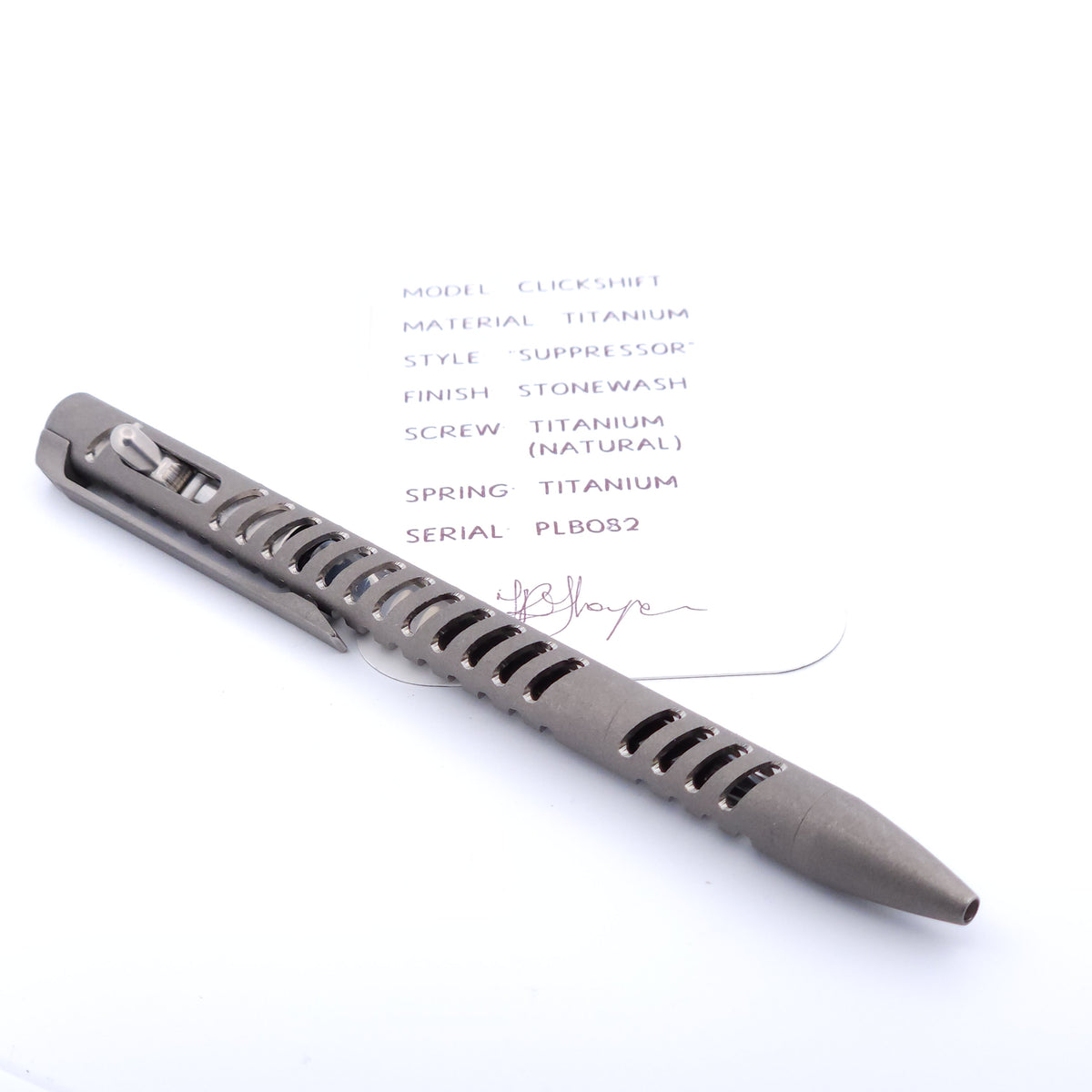 PenLab™ Custom Pen: PLB082 – Magnus Store