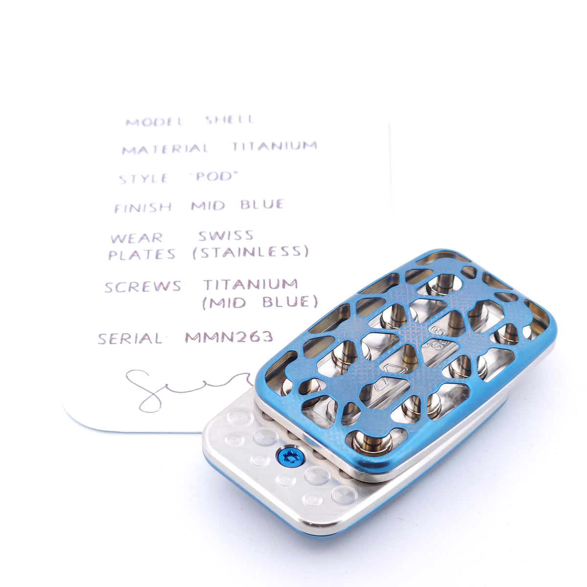 MagLab™ Custom Slider: MMN263 - Shell "Pod" – Magnus Store